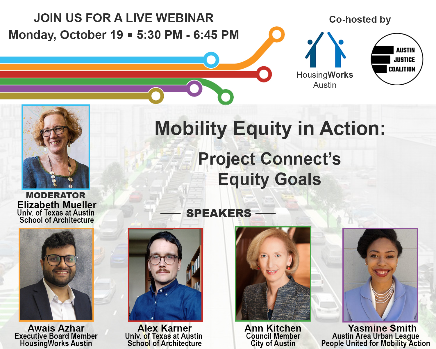 LIVE ZOOM WEBINAR – Mobility Equity in Action: Project Connect’s Equity ...